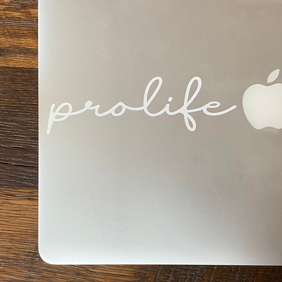 Pro-life Sticker, Vinyl Car Window Decal - Etsy