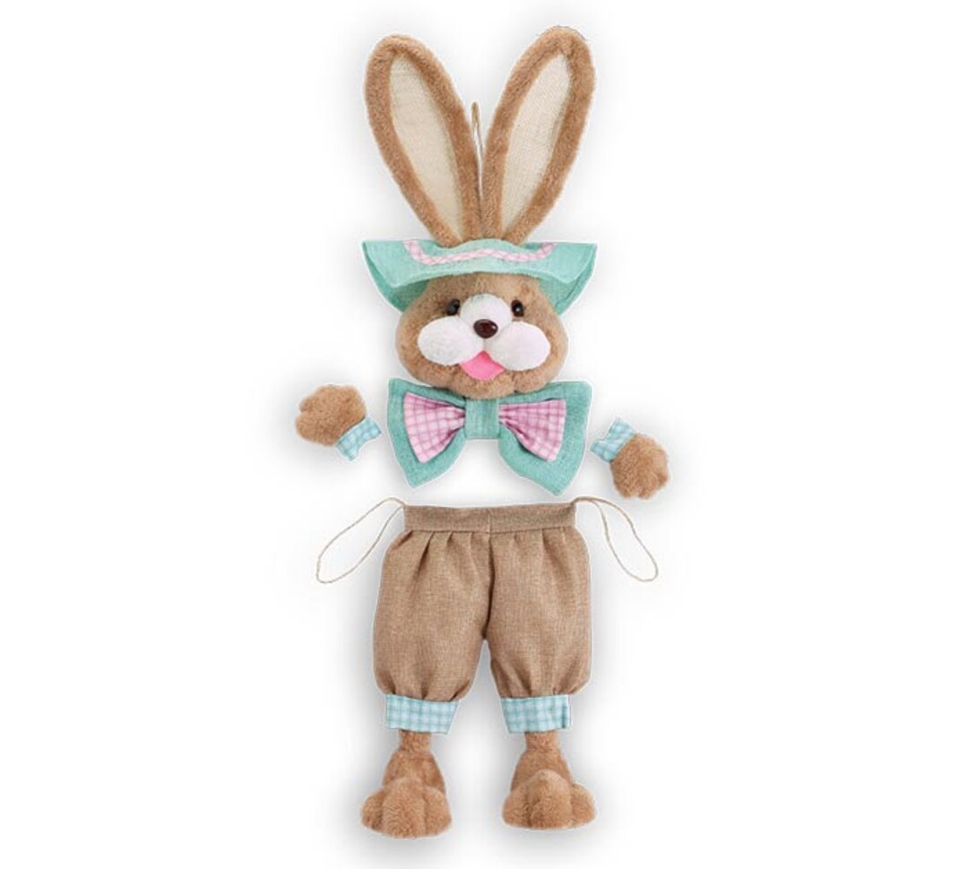 Wreath Kit of Bunny Head, Pants and Hands, Easter Bunny, Easter Decor ...