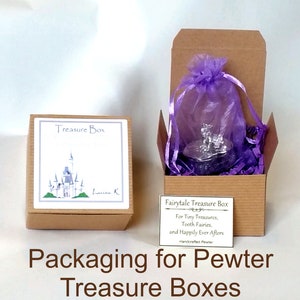 Princess and the Pea Tooth Fairy Treasure Box - Pewter - Great Cast ...