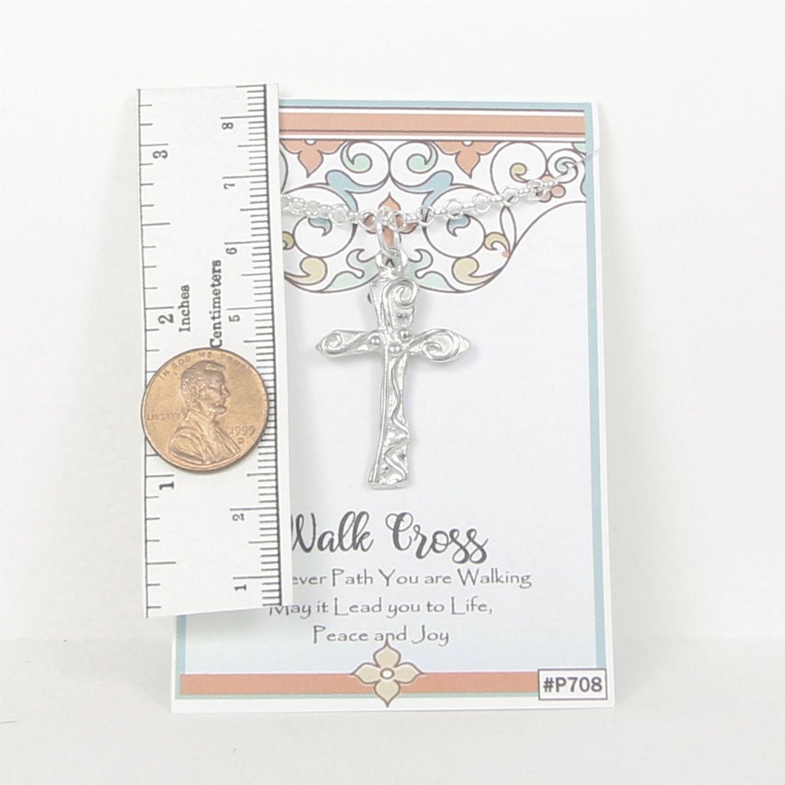 Walk Cross Necklace Walk to Emmaus Spiritual Journey of - Etsy