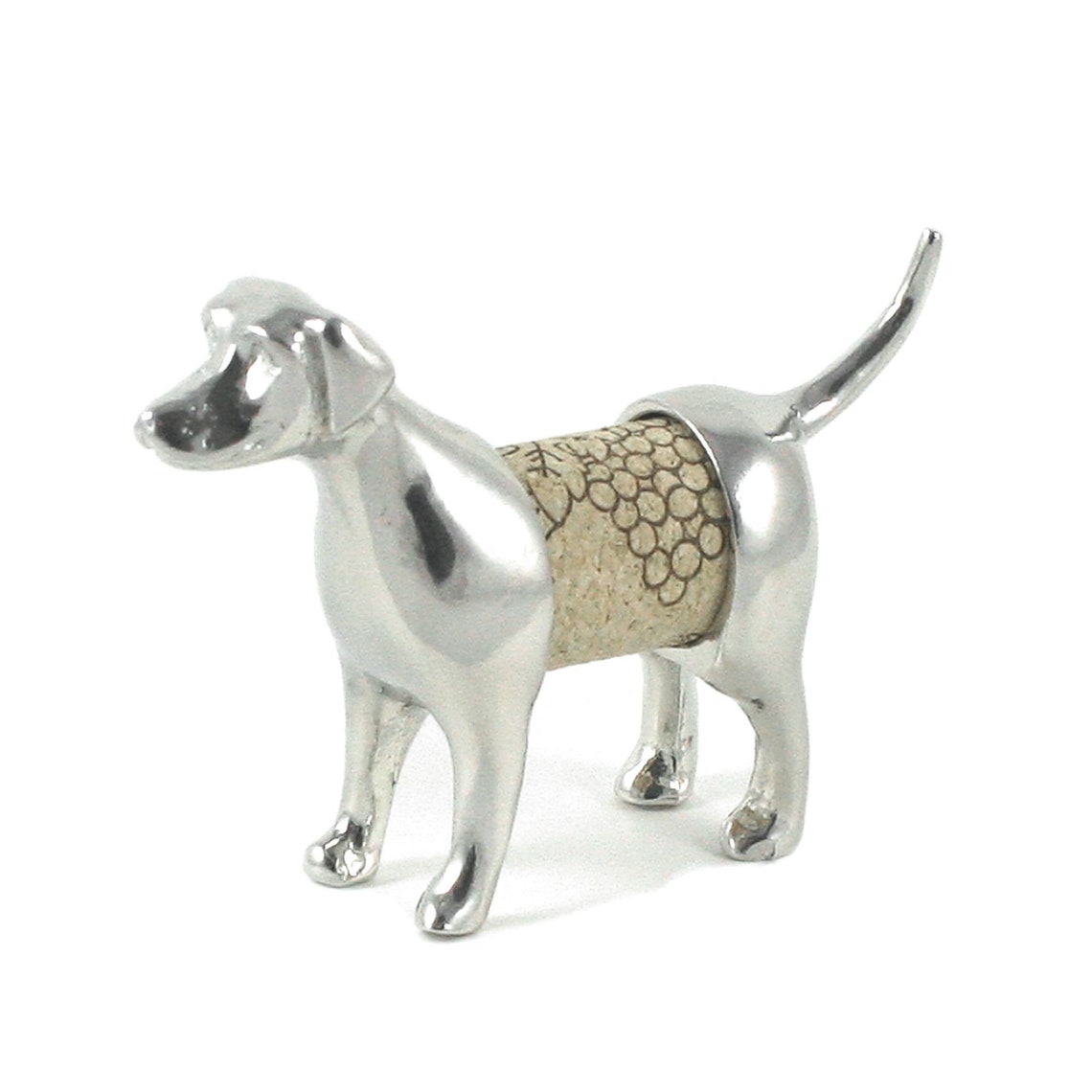 Labrador Retriever Cork Pet -changeable Wine Cork Display Pewter ...