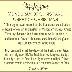 Christogram IHC Cross - Ancient Christian Symbol -crest of Christians ...