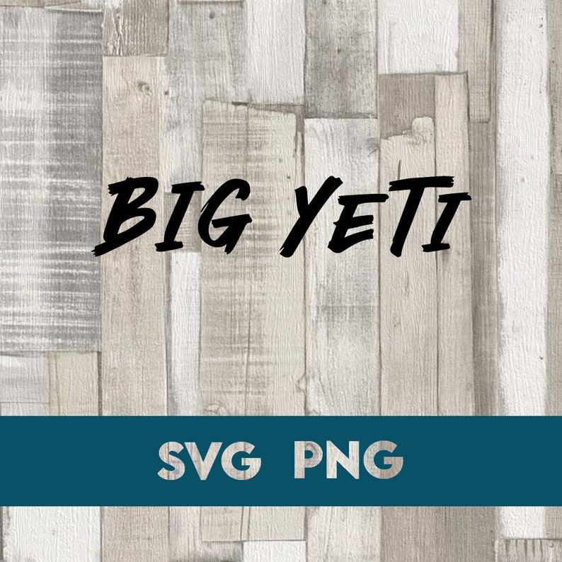 Big Yeti Svg, Kansas City, Football, PNG - Etsy