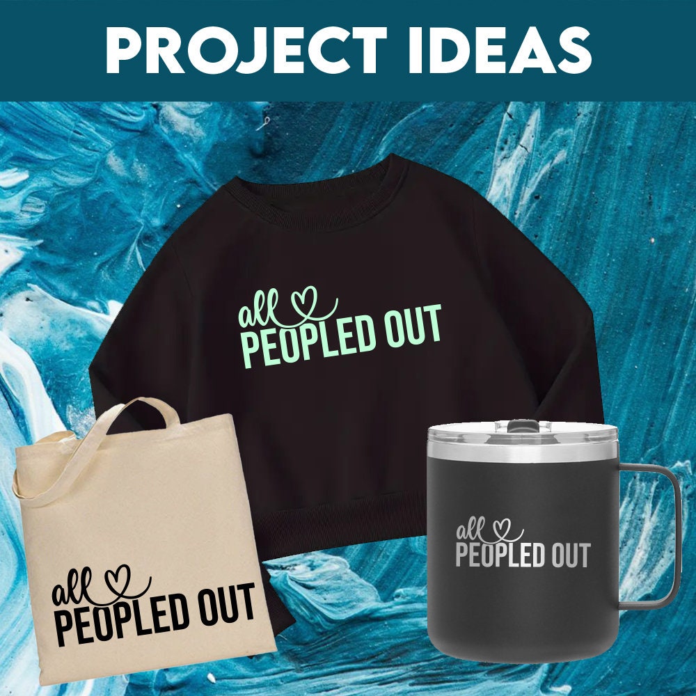 All Peopled Out Svg, Png - Etsy