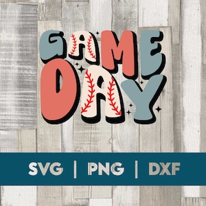 Game Day Svg, Baseball Svg, Png, Dxf - Etsy