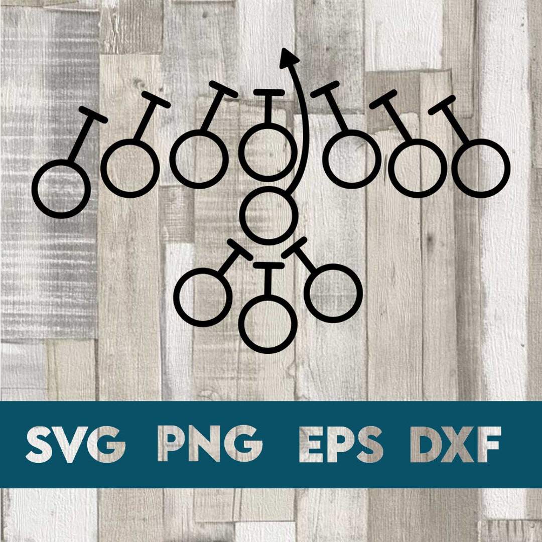 Brotherly Shove Playbook SVG: Eagles Football Design (digital Download ...