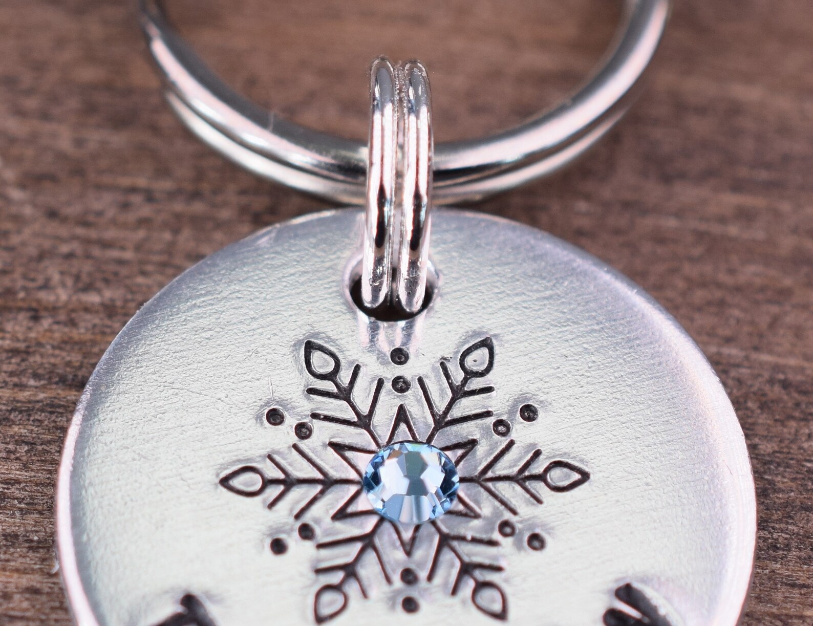 Snowflake Dog Tag Snow Pet ID Tag Winter Dog Tags for Dogs | Etsy