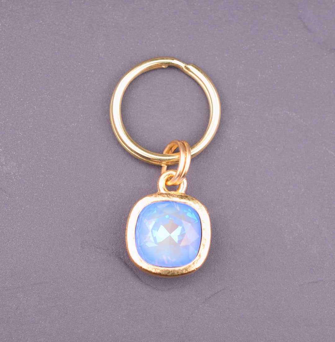 Blue Crystal Cat Collar Charm, Pet Dog Collar Charm, Horse Bridle Charm ...