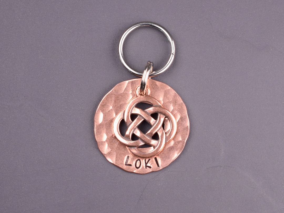 Personalized Celtic Dog Tag, Handmade Custom Dog Tag, Viking Cat Tag ...