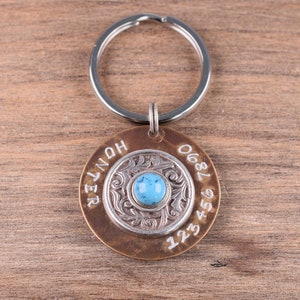 Wild Wood Pet ID Tag - Personalized Dog Tags for Dogs - Unique Dog Tag ...