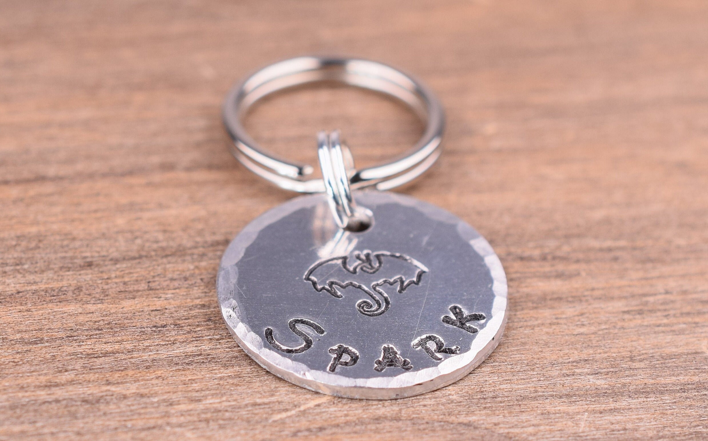 Dragon Dog Tag Custom Dog Tags for Dogs Fantasy Pet Id Tag | Etsy