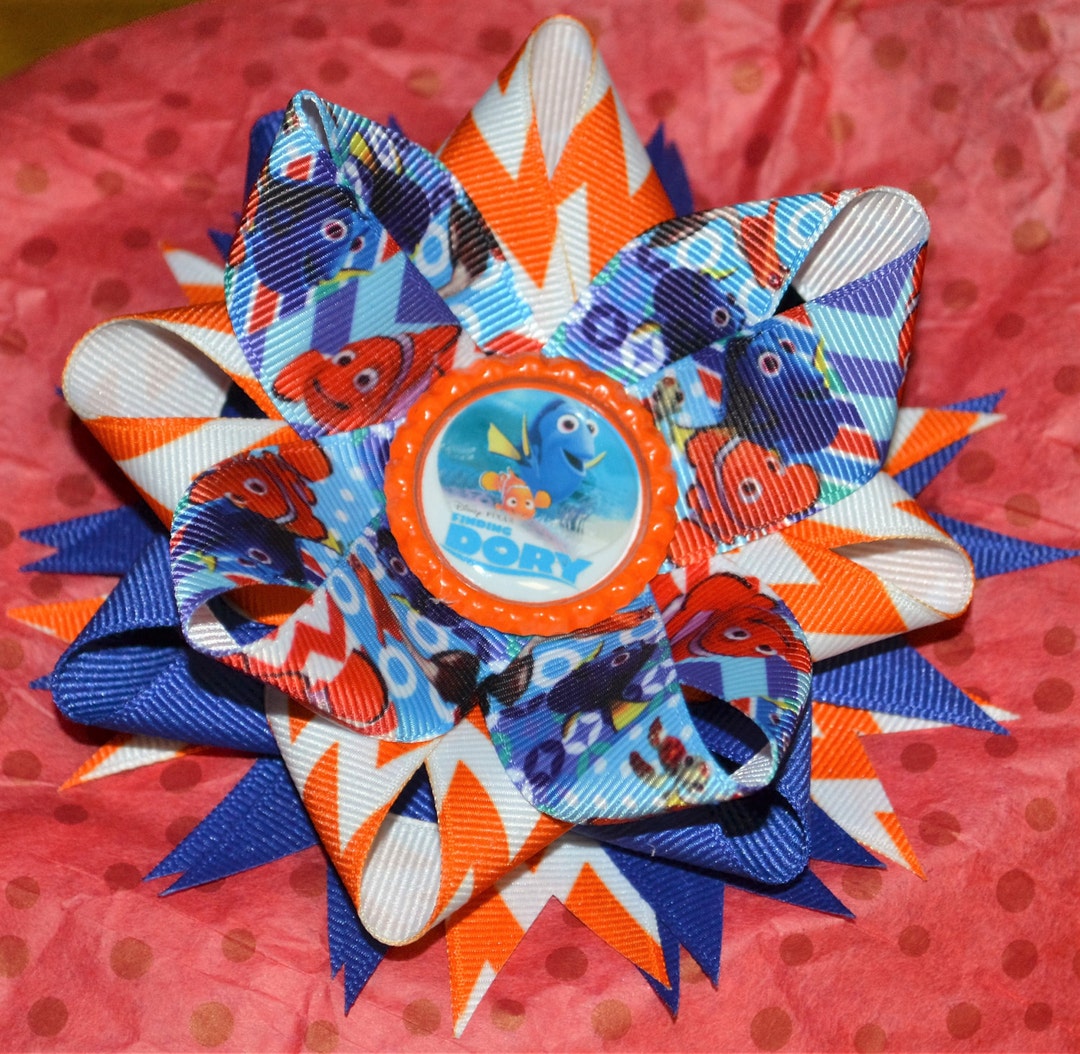 Dory Inspired Hair Bow - Etsy