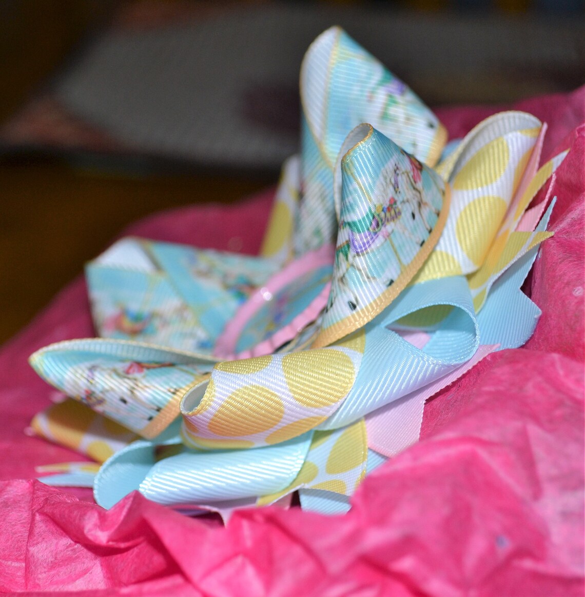 Carousel Horse Hair Bow - Etsy