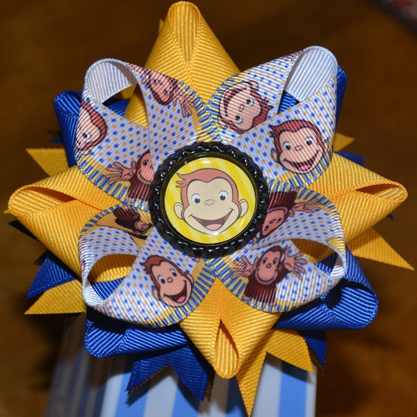 Monkey Hair Bow - Etsy