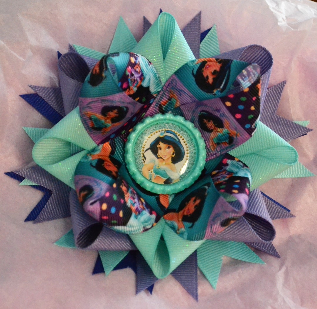 Jasmine Inspired Hair Bow - Etsy