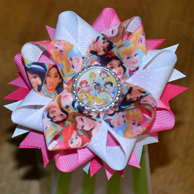 Princess Hair Bow - Etsy