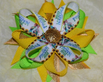 Snow Princess Anna Frozen Fever Inspired Bow - Etsy