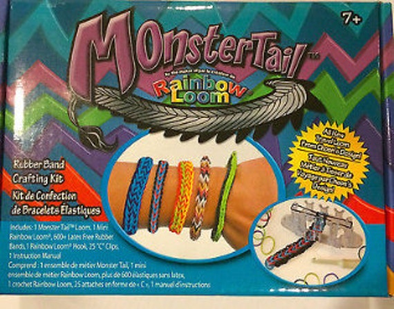 Rainbow Loom Monster Tail