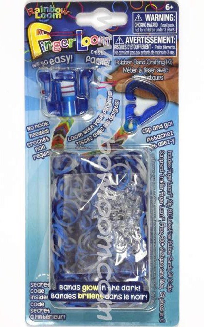 Guaranteed Authentic Rainbow Loom Finger Loom Kit 600 | Etsy
