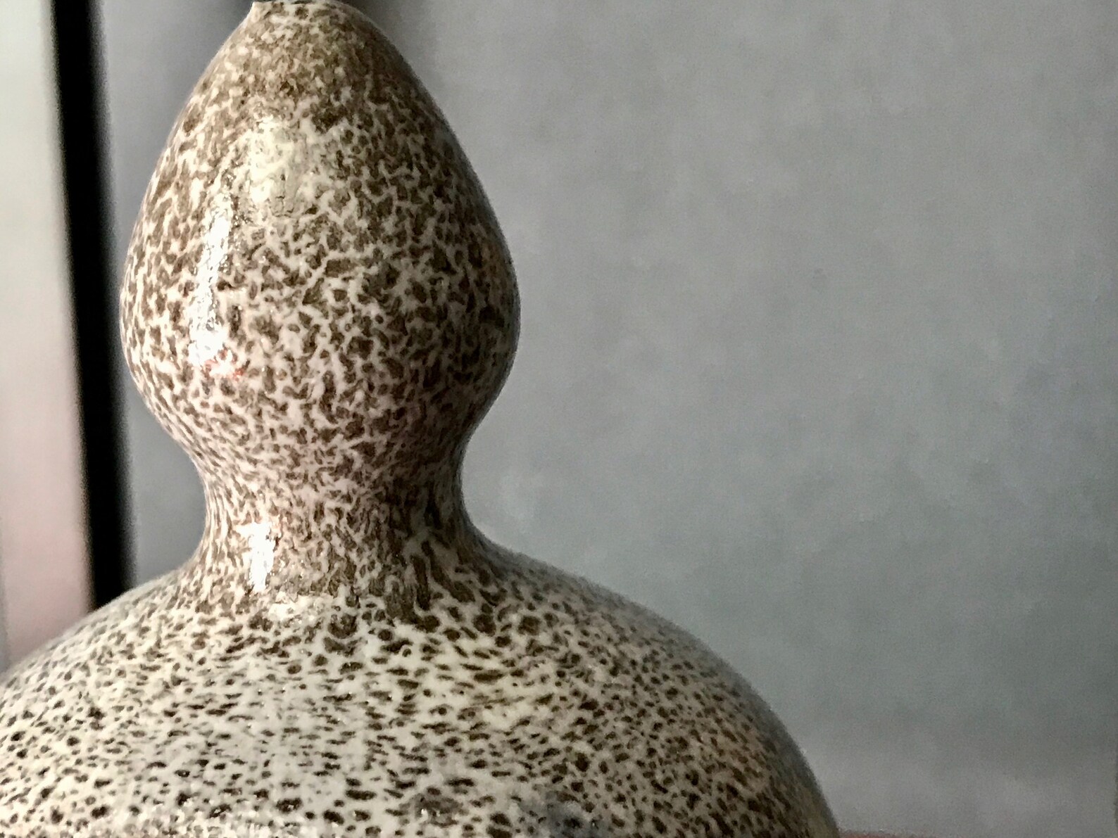 Large Salt Pig/salt Cellar White and Gray - Etsy