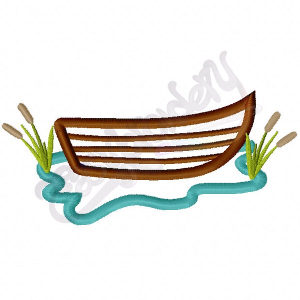 Fishing Applique - Etsy