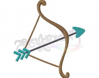 Roman Archer Machine Embroidery Design on Etsy Digitized by Hand Bow ...