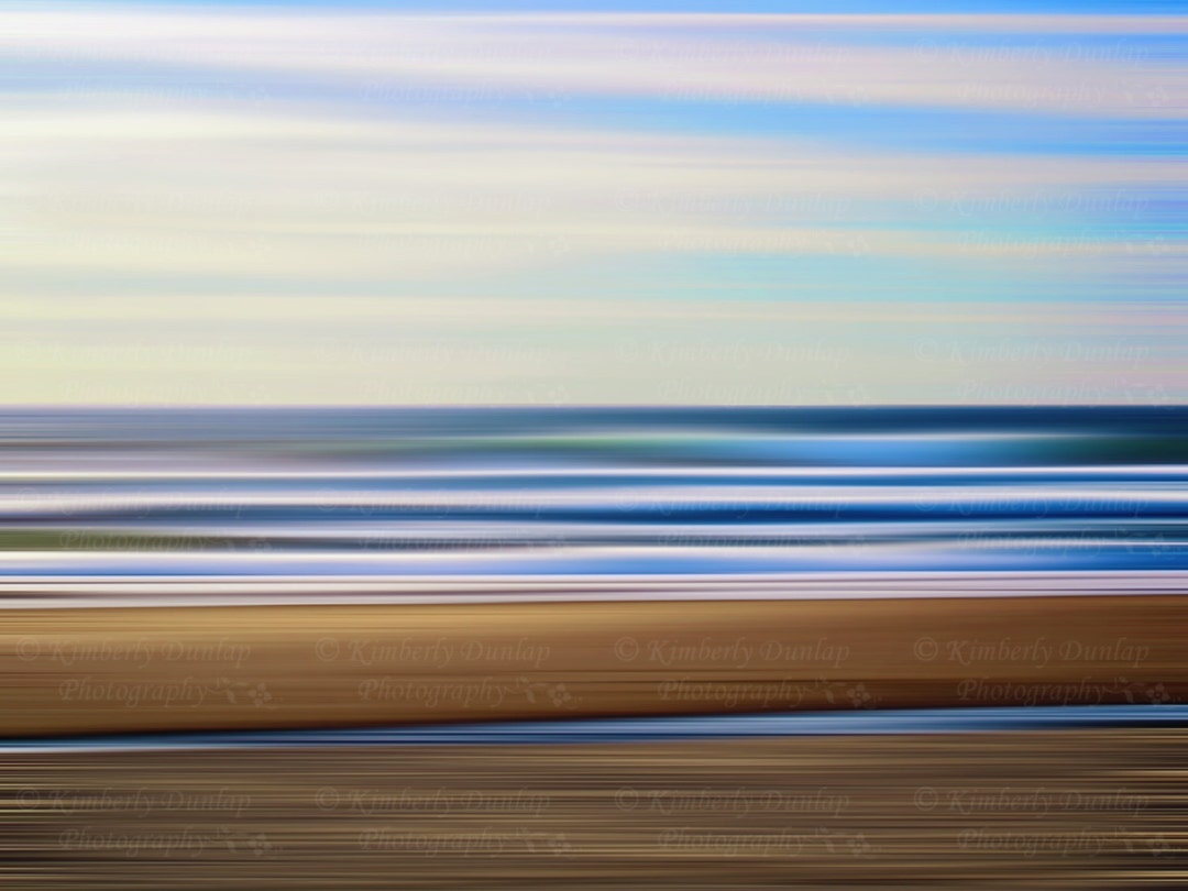 Abstract Beach Photograph ocean Coastal Art Artwork Hawaii - Etsy