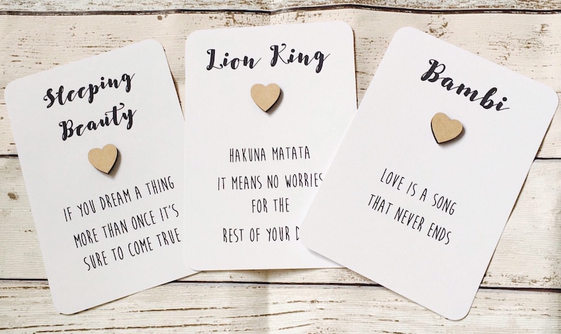 Disney Movie Theme Table Numbers Table Cards - Etsy Australia