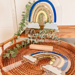Acrylic Baby Shower Sign | Acrylic Arch Shape | Table Decoration | Baby ...