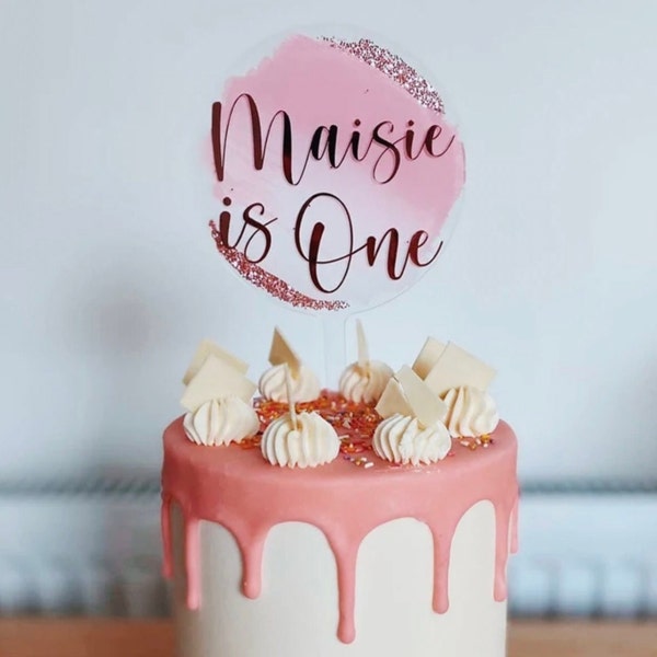 Hand Painted Cake - Etsy