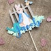 Peter Rabbit Garden Gate Cake Topper Personalised Age Birthday Baby ...