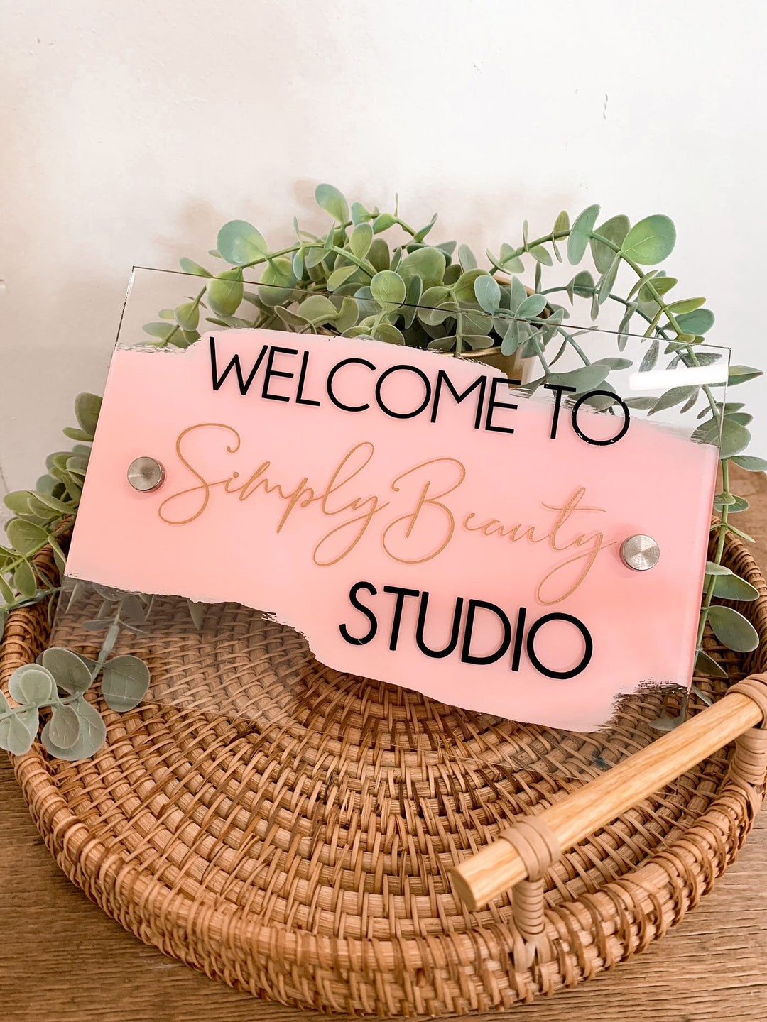 Hand Painted Small Business Sign | Personalised Scripted Business Sign ...