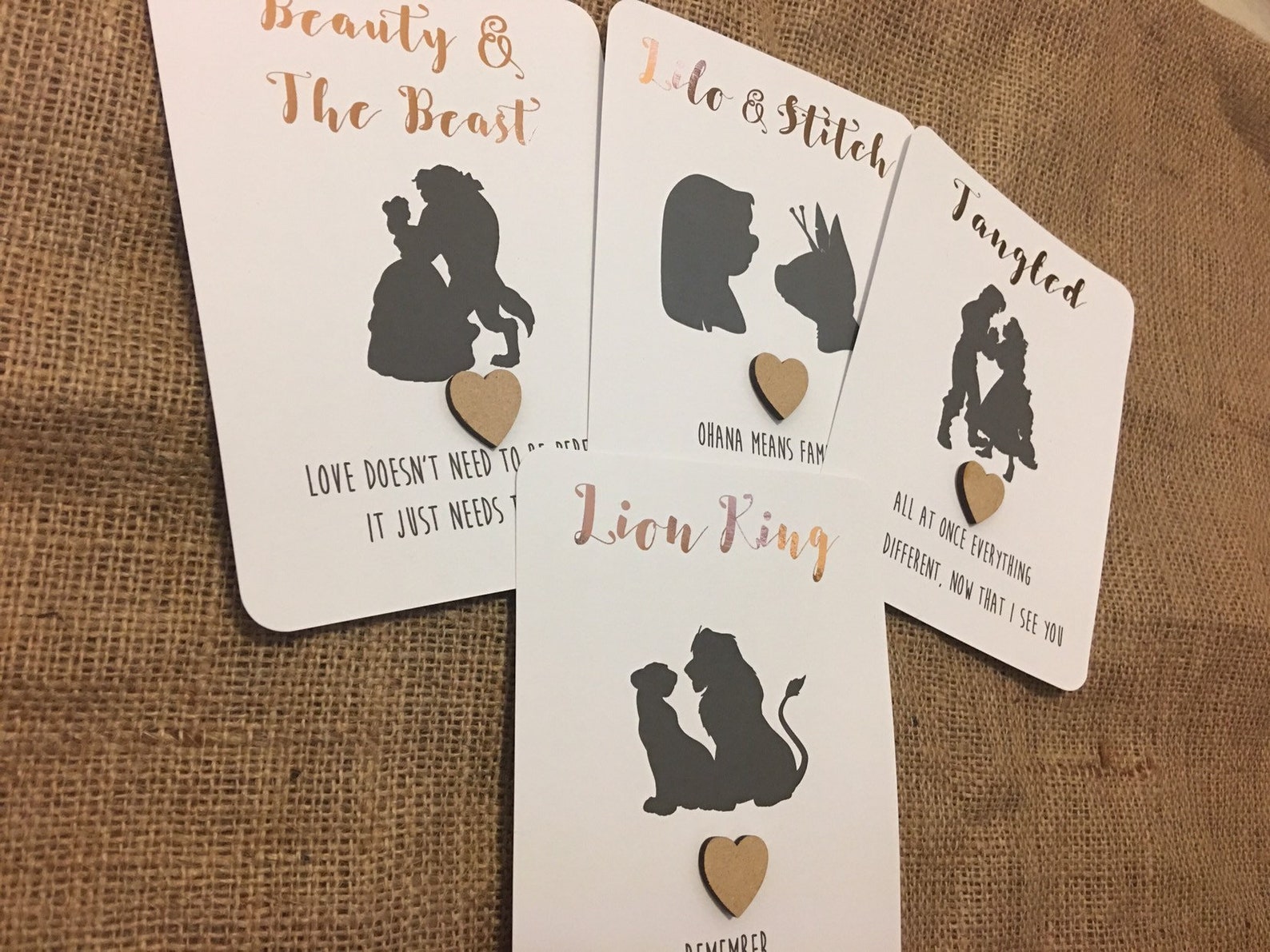 Disney Movie Theme Table Numbers Table Cards | Etsy