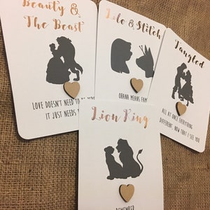 Disney Movie Theme Table Numbers Table Cards | Etsy UK