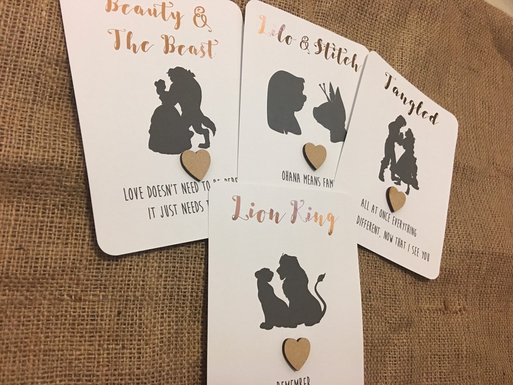 Disney Movie Theme Table Numbers Table Cards | Etsy UK