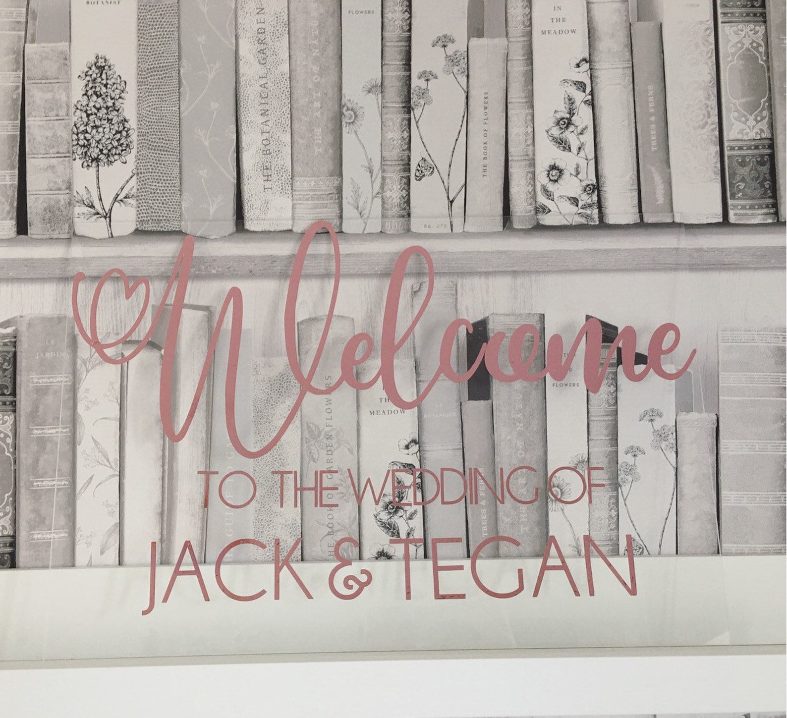 Acrylic Vinyl Welcome Sign A4 A3 A2 Wedding Event Welcome | Etsy UK