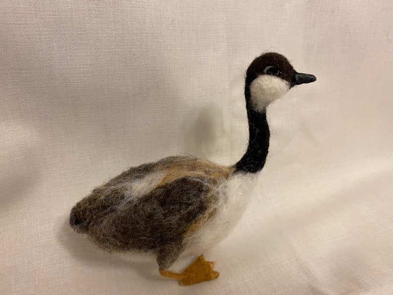 Goose, Needle Felted, Made to Order Canadian Goose, One Bird, Realistic ...