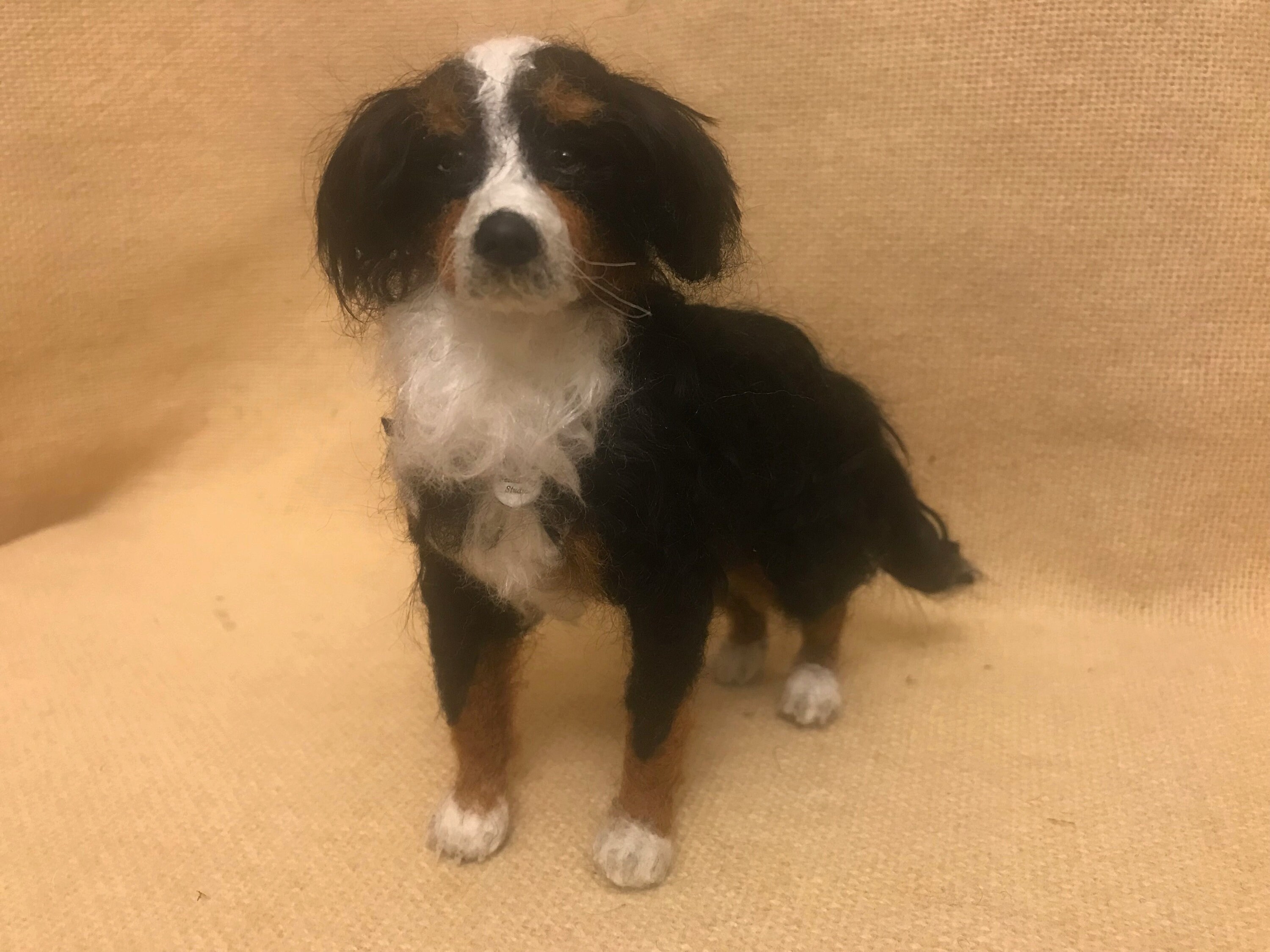 Custom Needle Felted Dog. Dog Portrait, Needle Felted Realistic Animals ...