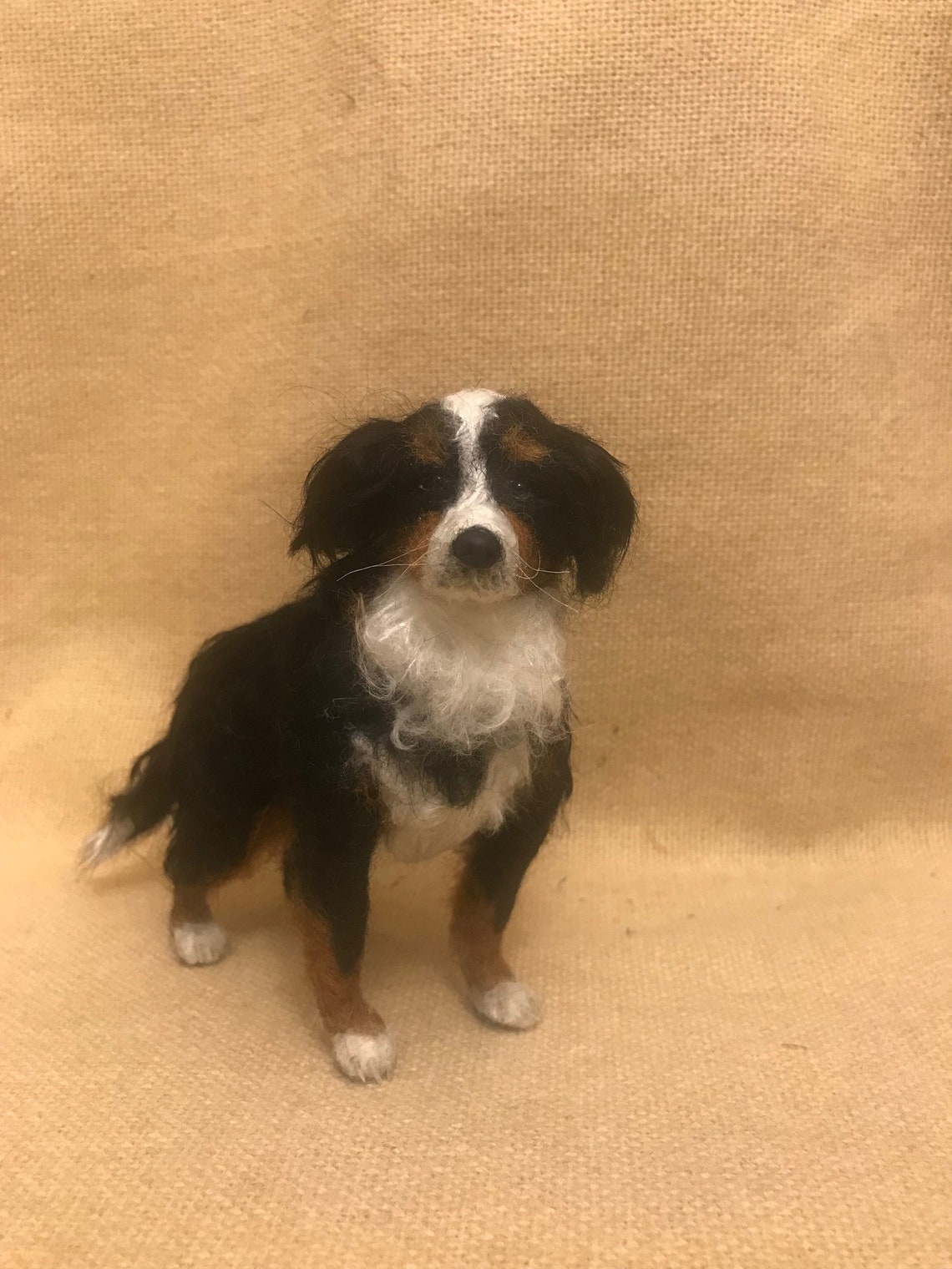 Custom Needle Felted Dog. Dog Portrait, Needle Felted Realistic Animals ...