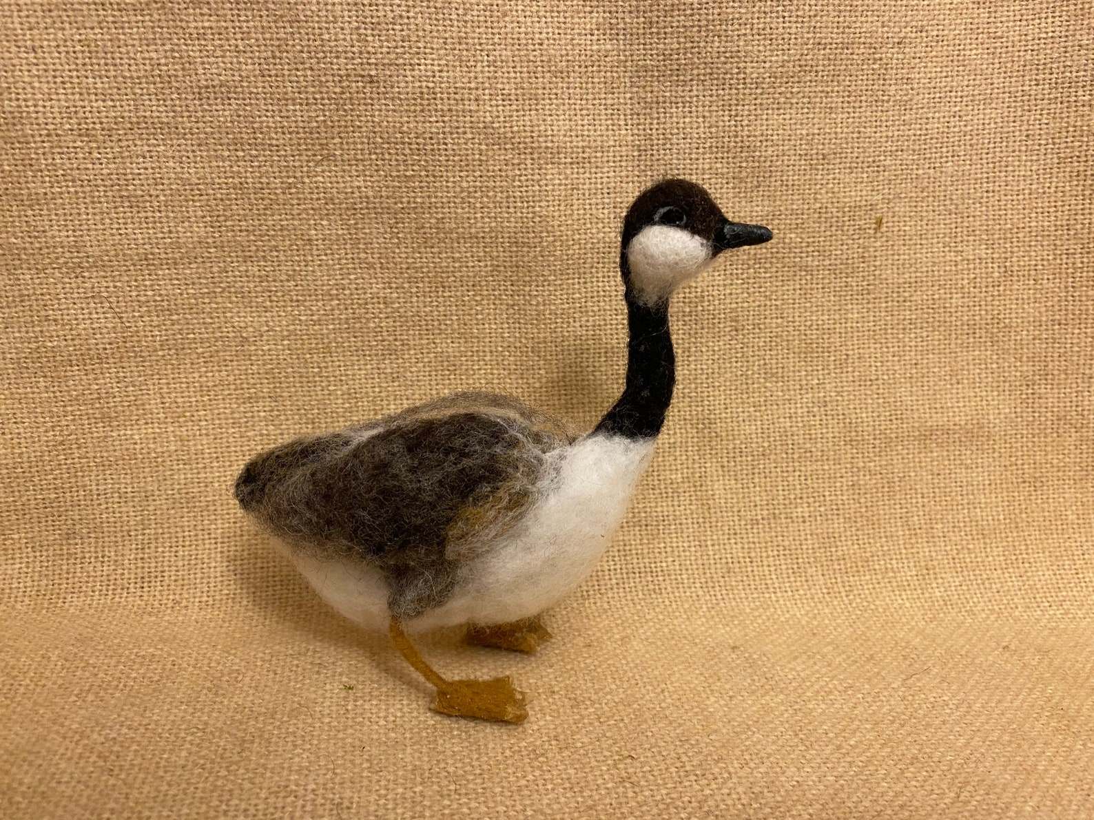 Goose, Needle Felted, Made to Order Canadian Goose, One Bird, Realistic ...
