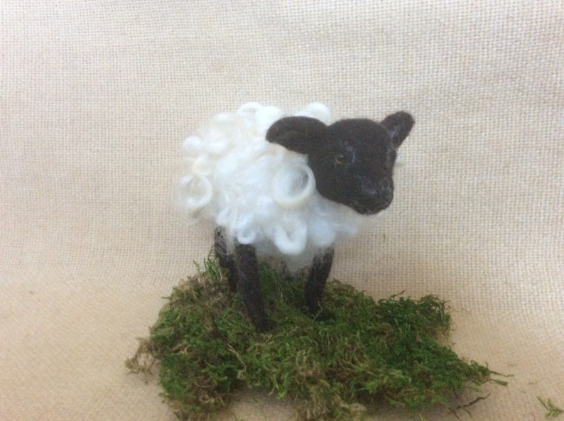 Needle Felted Sheep - Etsy