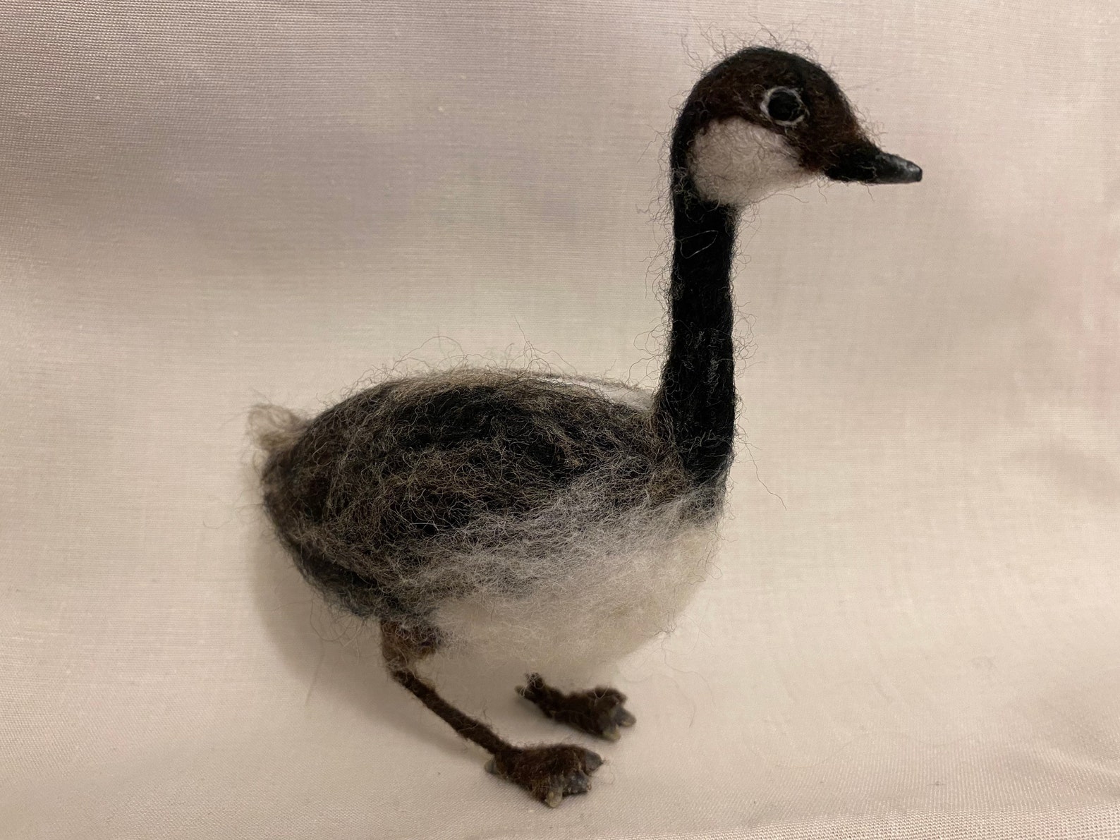 Goose, Needle Felted, Made to Order Canadian Goose, One Bird, Realistic ...