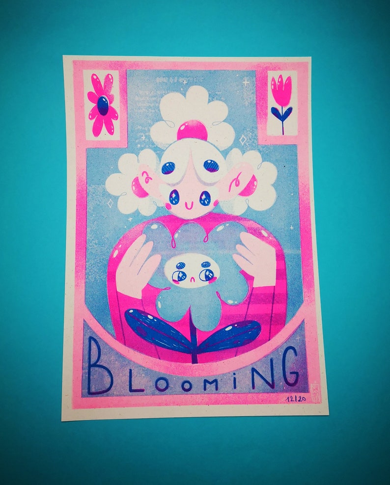 A4 Riso Prints - Etsy