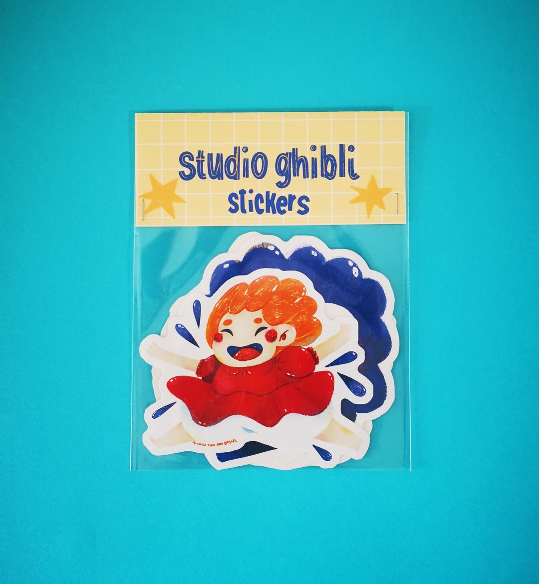 Studio Ghibli Sticker Set - Etsy