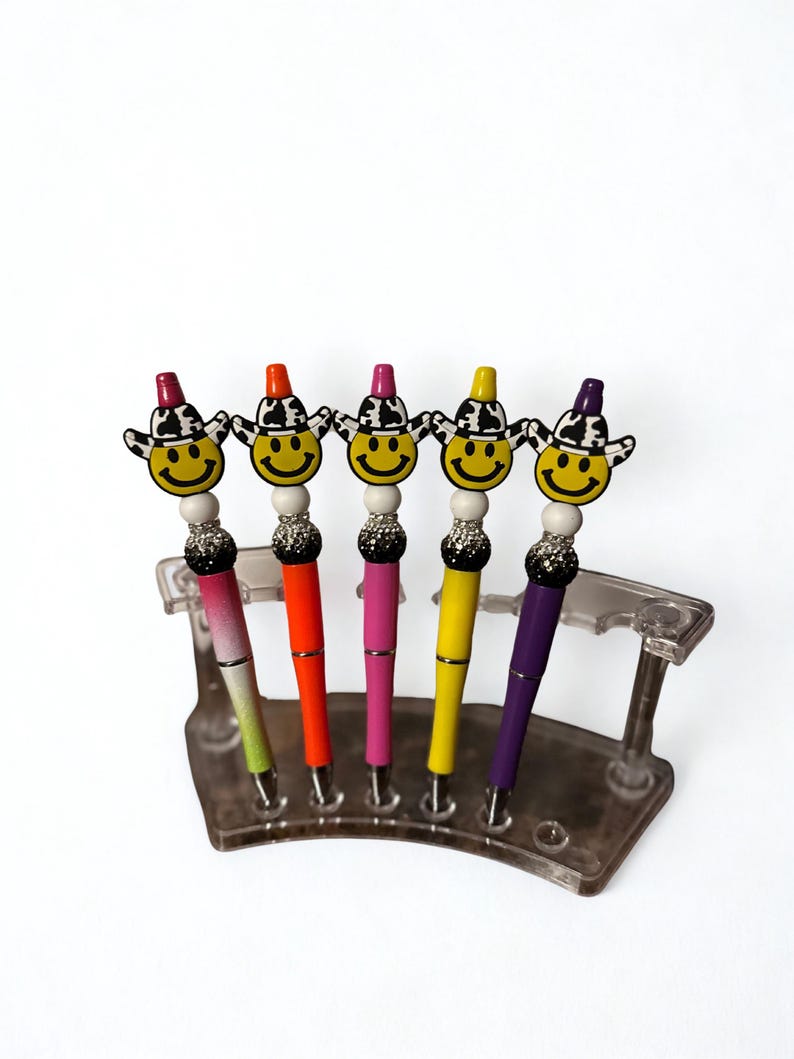 Cowboy Smiley Face Pen #3 - Etsy