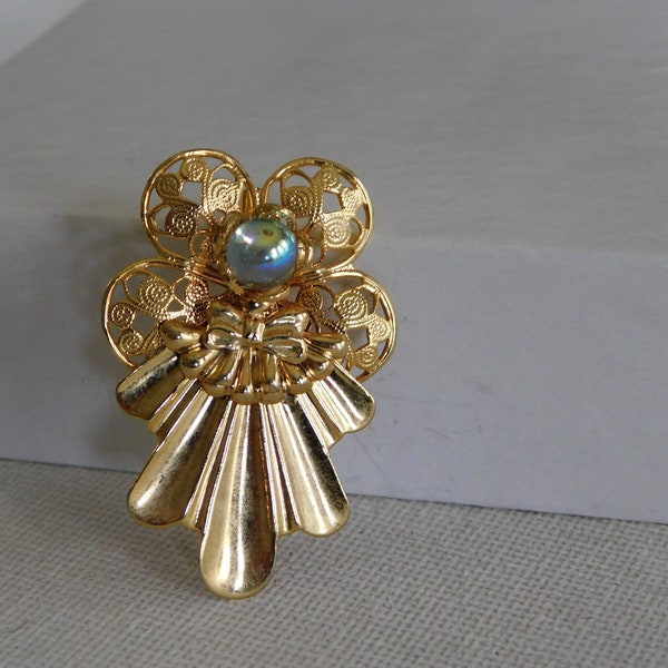 Jane Angel Brooch - Etsy