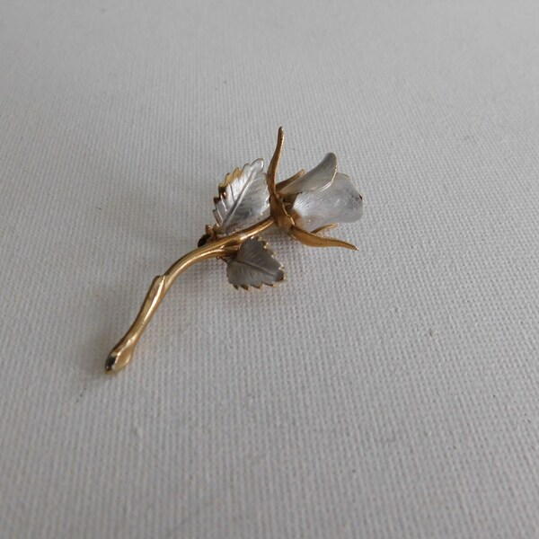 Small Silver Brooch - Etsy