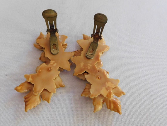 Extra Large Tall Molded Plastic Ear Climber Layered M… - Gem