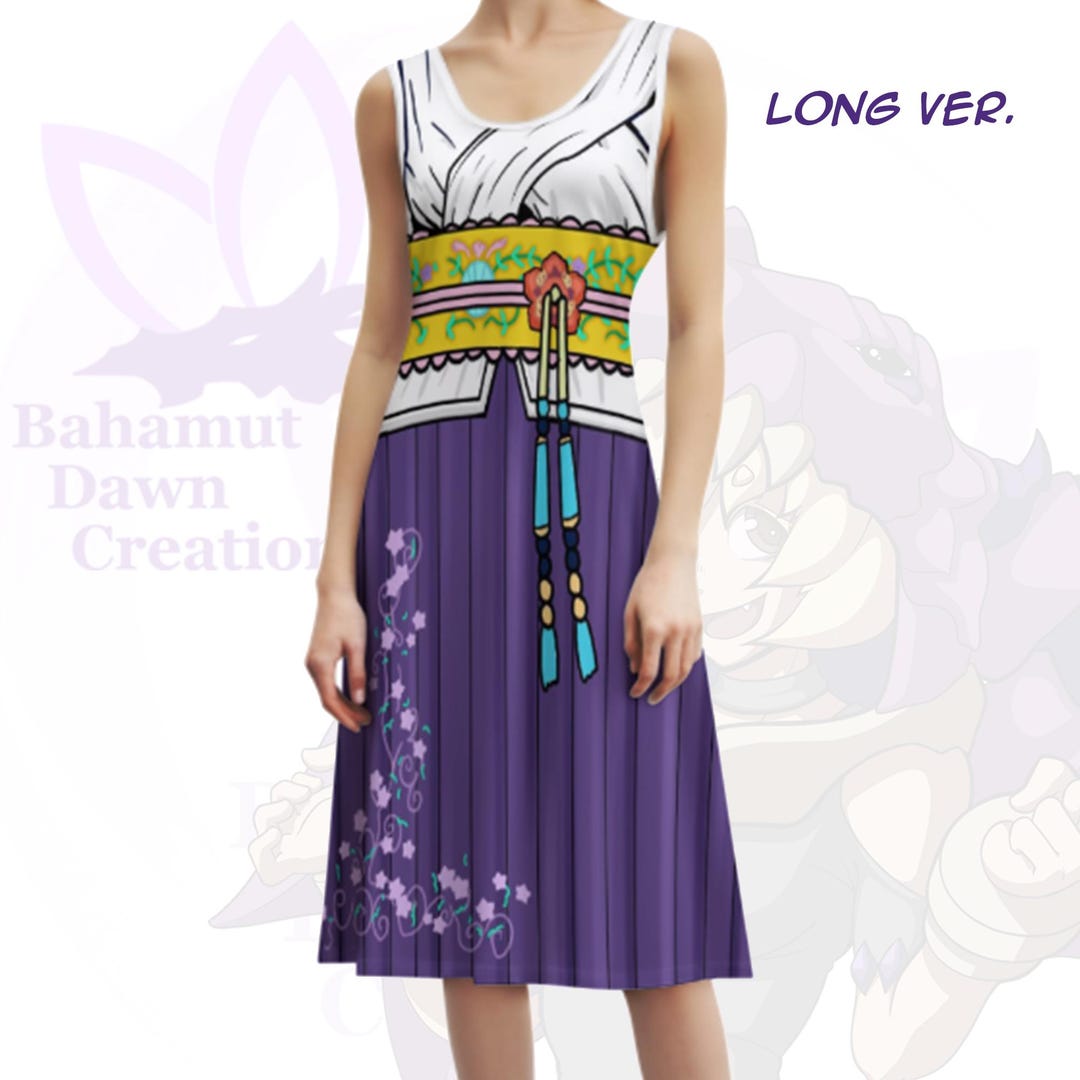 Yuna Skater Dress: Final Fantasy X Cosplay - Etsy