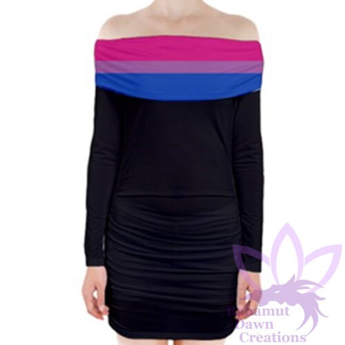 Bisexual Pride Cut Out Chiffon Dress All Flags Available - Etsy